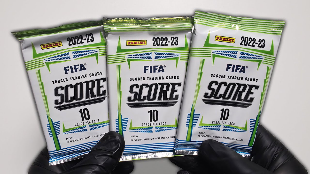 Panini FIFA Score 22/23 - Retail Packs Unboxing - YouTube