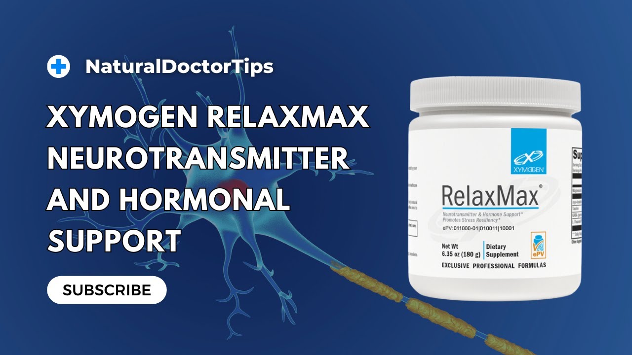 Xymogen RelaxMax Health Benefits - YouTube