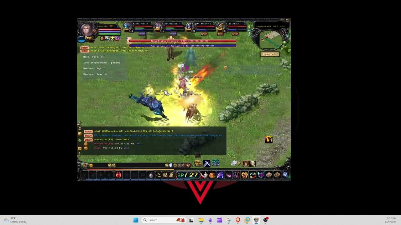 Jin Onlin 2024 - GM try kill player - YouTube