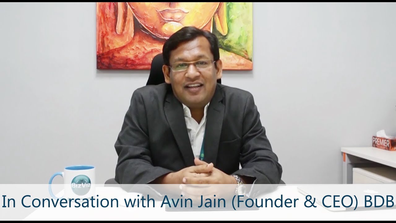 Meet Big Data BizViz (BDB) Founder & CEO - Avin Jain - YouTube