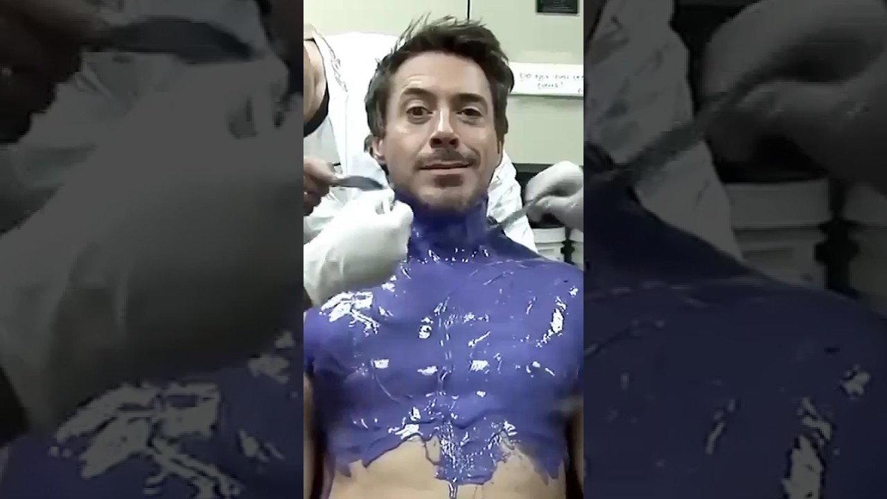 the making of RDJ iron man suit - YouTube
