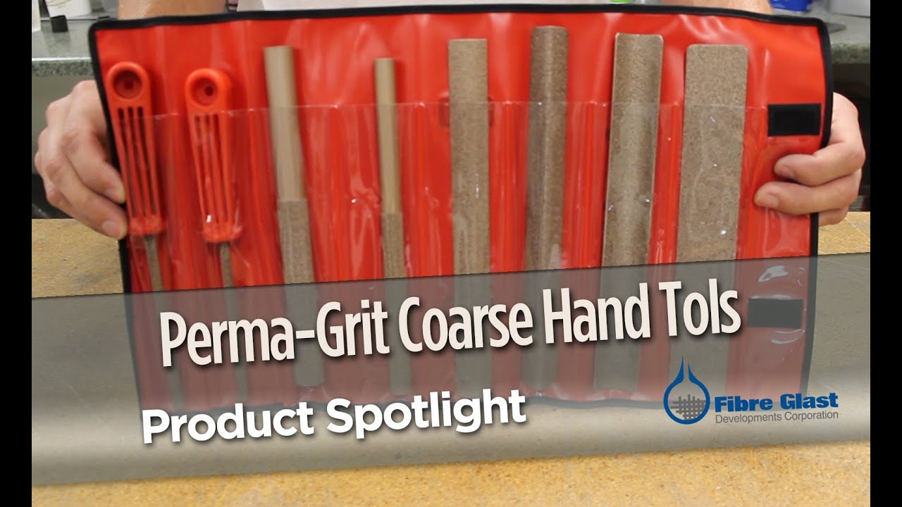 Perma-Grit Coarse Hand Tools - YouTube