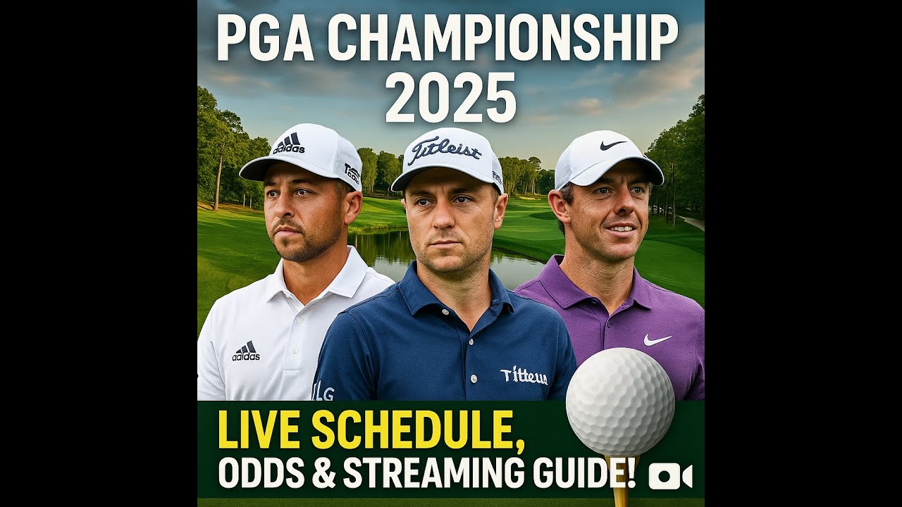 2025 PGA Championship LIVE Coverage: Schedule, Streaming & Top Picks ...