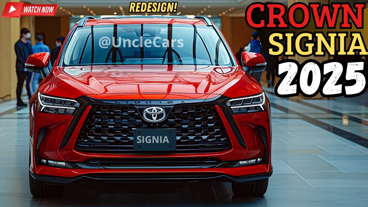 2025 Toyota Crown Signia - Redesign Revolutionizes Luxury!! - YouTube