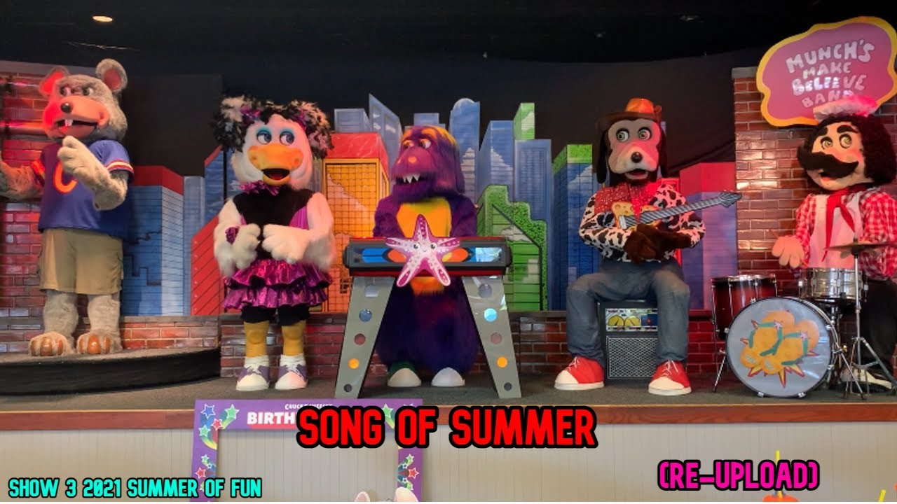 Re Uplod Chuck E Cheese Dublin Ca Song Of Summer Read Description
