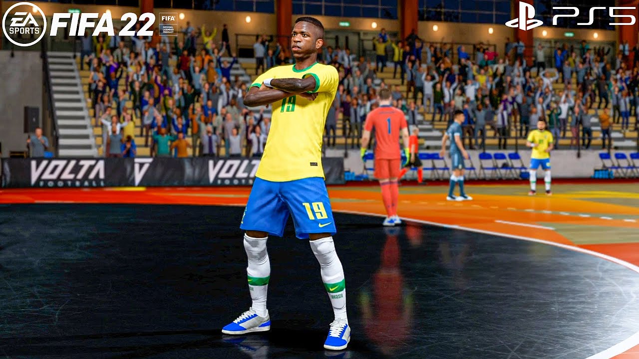 FIFA 22 4K PS5 - BRAZIL vs ARGENTINA - Volta Football - Gameplay & Full ...