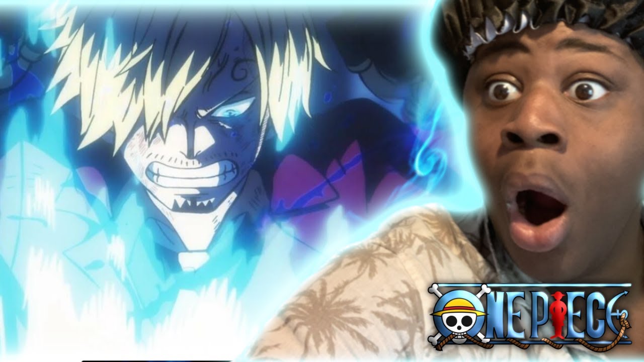 SANJI BLUE FLAME! IFRIT! ONE PIECE EP 1061 REACTION - YouTube