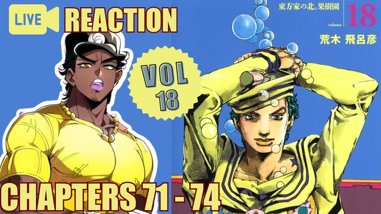 JJBA: JoJolion BLIND REACTION: Volume 18 (Chapter 71-74) - YouTube