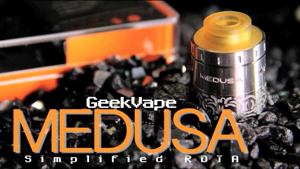New MEDUSA RDTA by Geekvape ~RDTA REVIEW~ - YouTube