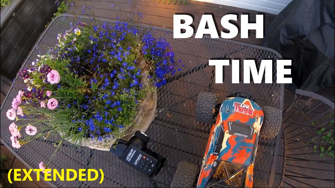 Team Associated Rival MT10 RC Car Backyard Track Bashing (Extended ...
