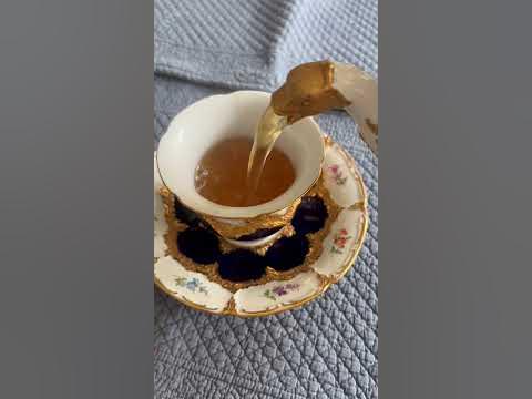 Мейсоновский фарфор. Отмечаю выход из больнички. Чай и манка!😹 - YouTube