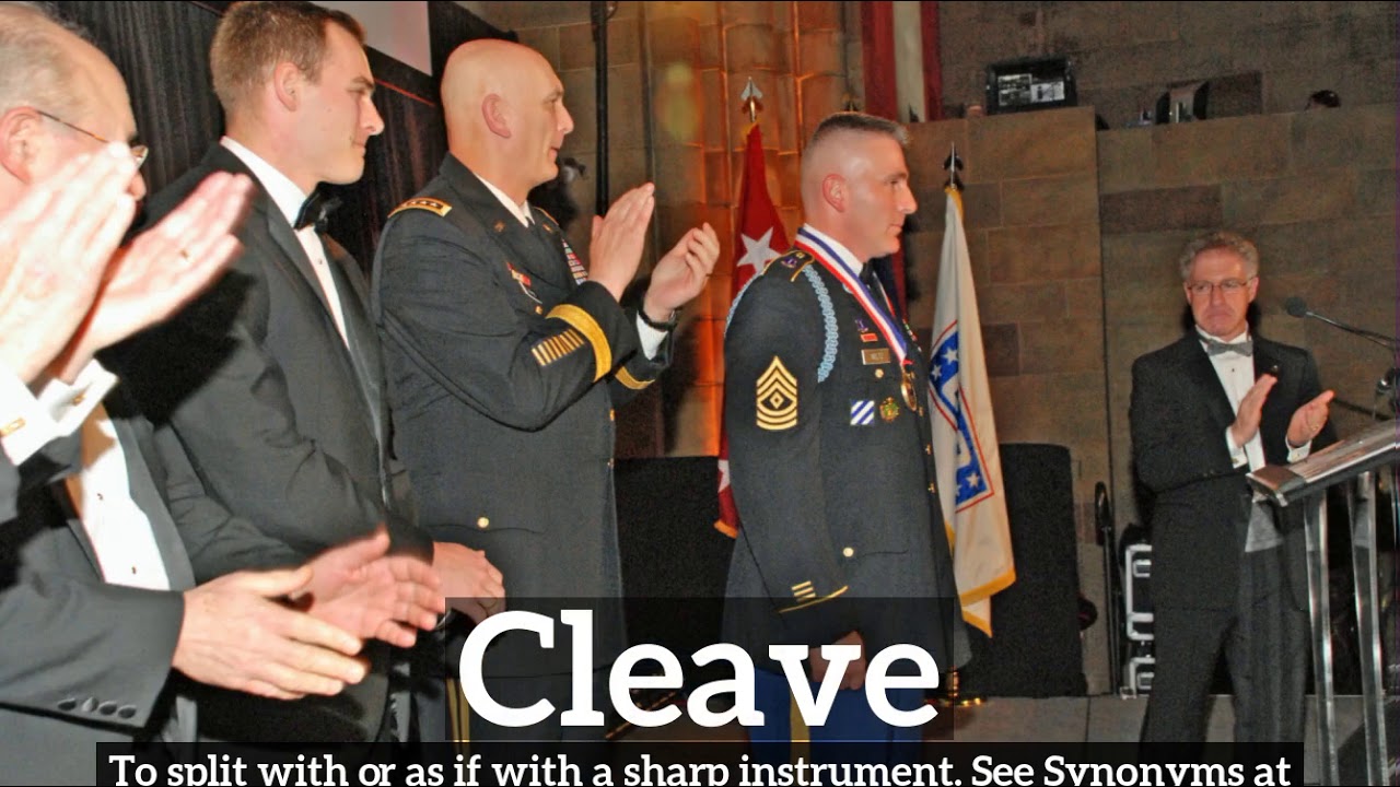 How to Say Cleave in English? | What is Cleave? | How Does Cleave Look ...