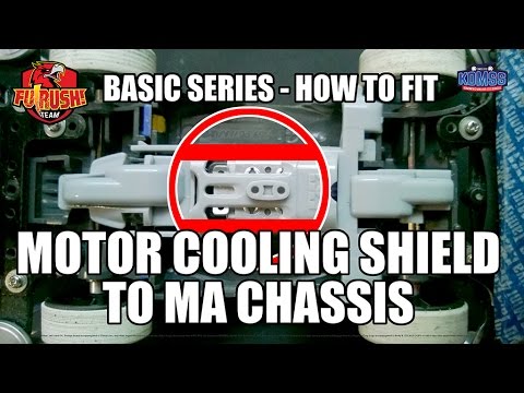 Mini 4WD Basic - How To Fit Cooling Motor Shield to MA Chassis - YouTube
