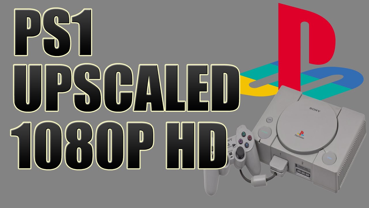 PS1 1080P Upscaled - XRGB Mini - YouTube