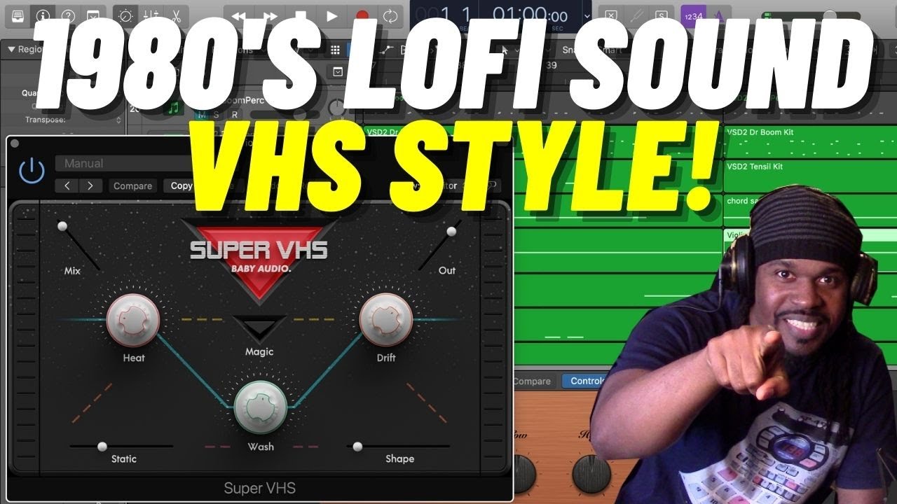 Super VHS 1980s Lofi Plugin - YouTube