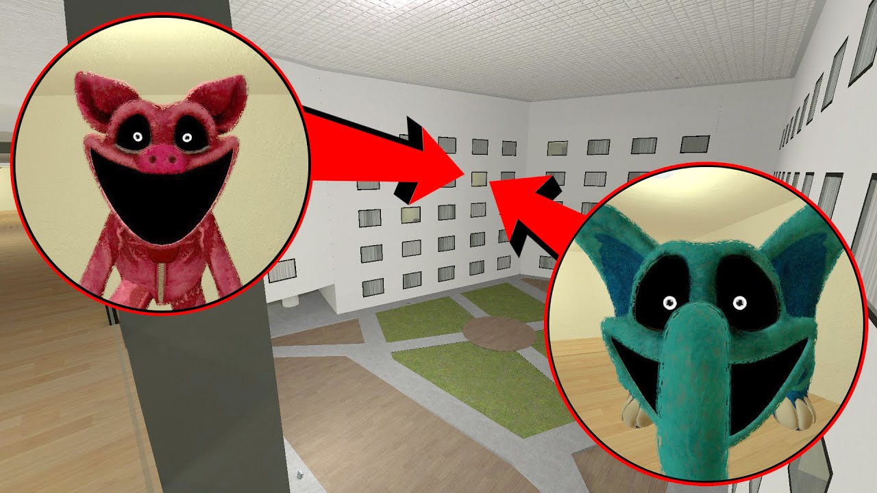 BIG & SCARY! Bubba Bubbaphant & Picky Piggy Chase 100 Players in ...