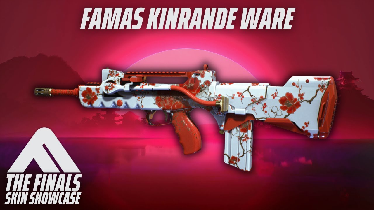 FAMAS KINRANDE WARE Skin Review | The Finals Season 3 Battle Pass - YouTube
