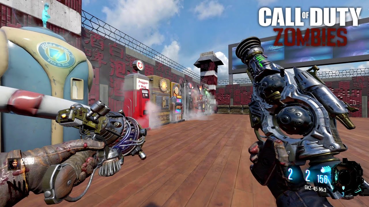 TWO WINDOW CHALLENGE Call of Duty Zombies - YouTube