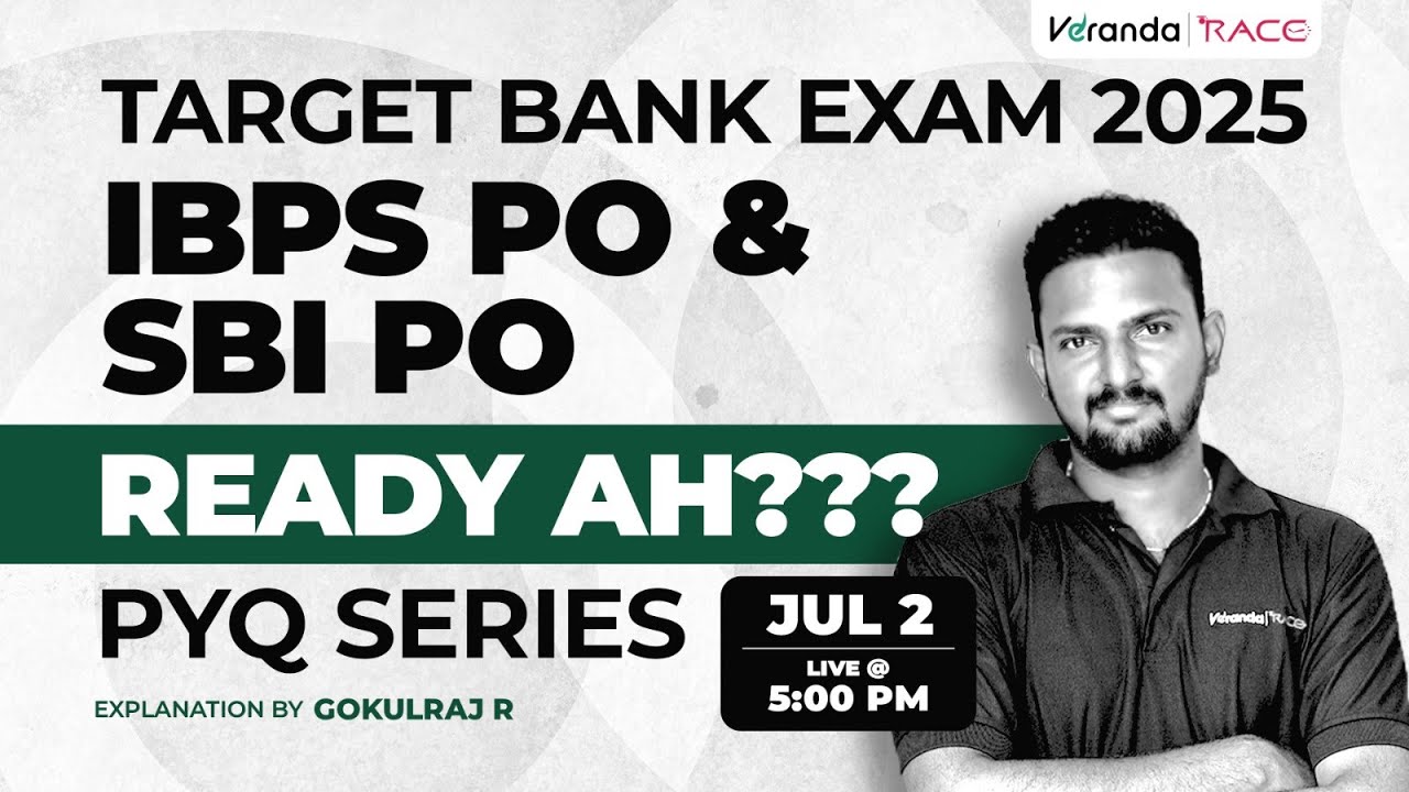 READY AH ??? | PYQ SERIES | IBPS PO & SBI PO | EXPLAINED BY GOKUL SIR ...