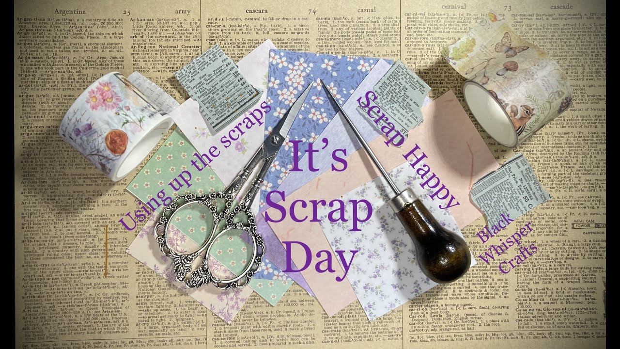 It's Scrap Day! How I use my small scraps to create layered embellishments & Bubble Wrap ...