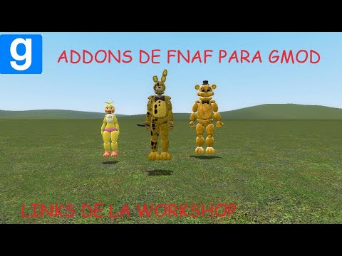 Mejores Addons de FNaF para Gmod - YouTube