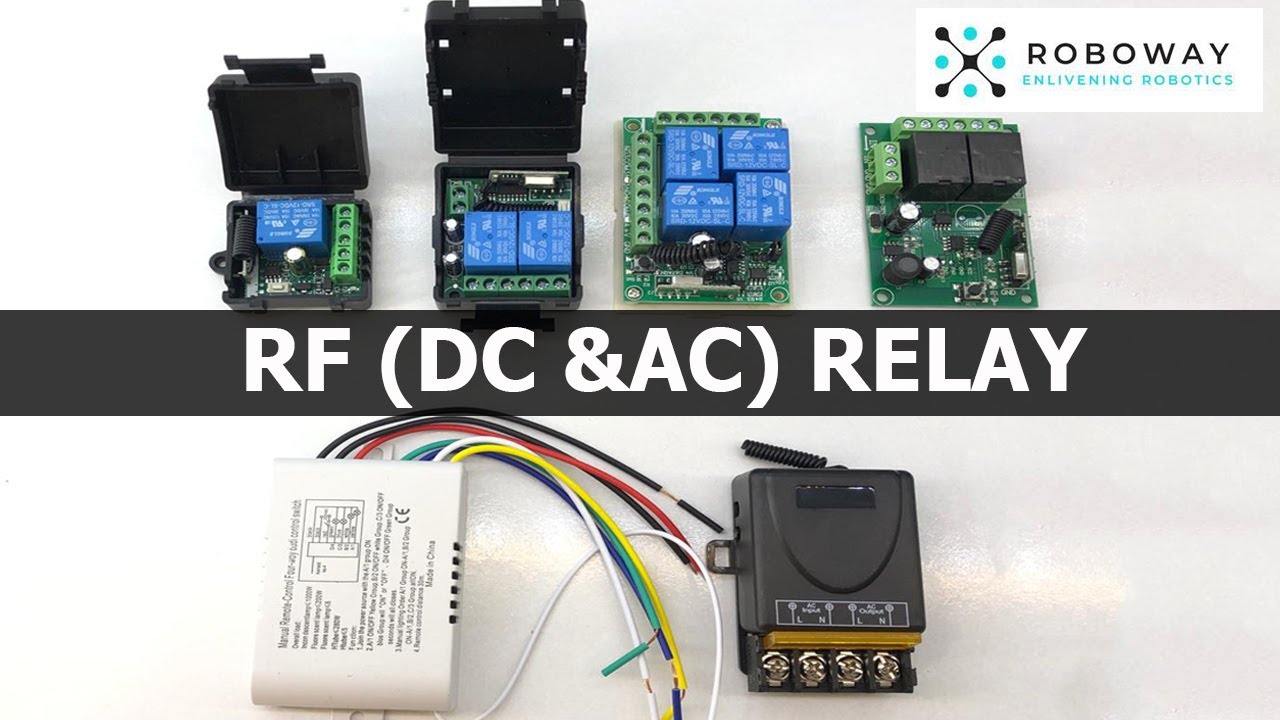 Roboway Rf AC &DC Relay link in discription 👇👇@roboway_in - YouTube