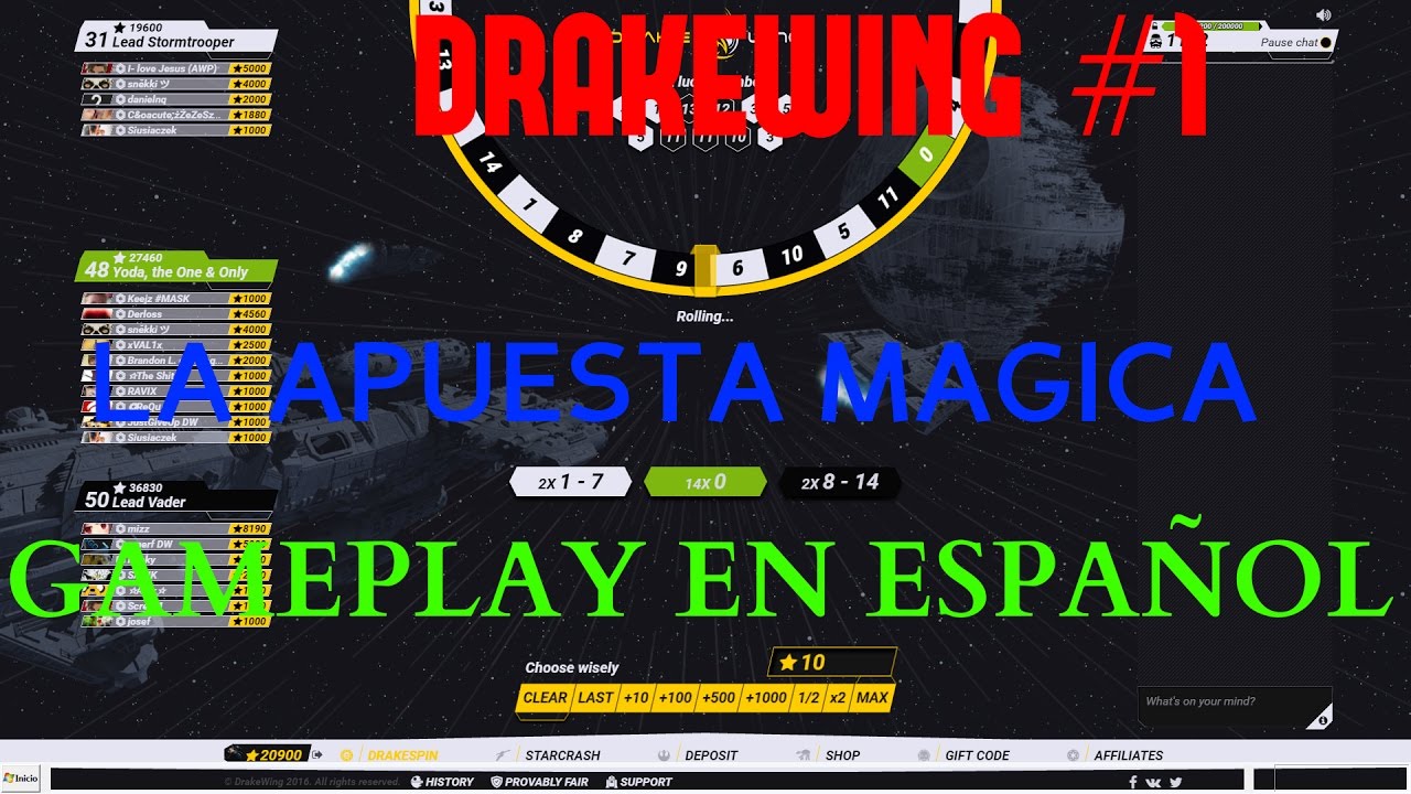 DRAKEWING #1 | LA APUESTA MAGICA - YouTube