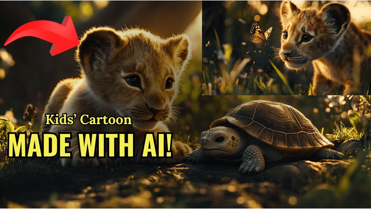 🌟 Amazing Kids’ Cartoon Made with AI! | Fun & Creative Animation for ...