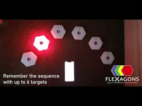 Flexagons - Cognitive & Memory - Reaction Training Lights