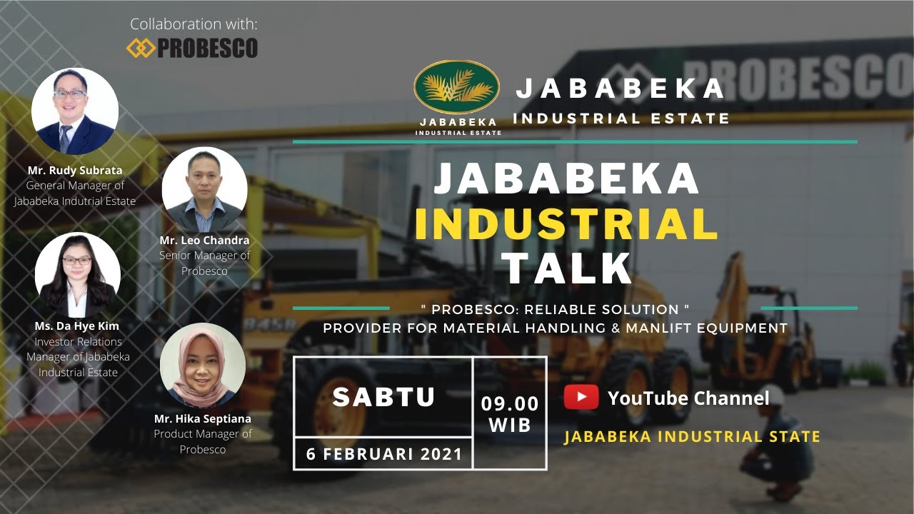 Jababeka Industrial Talk Eps. #29: PROBESCO: Material Handling ...