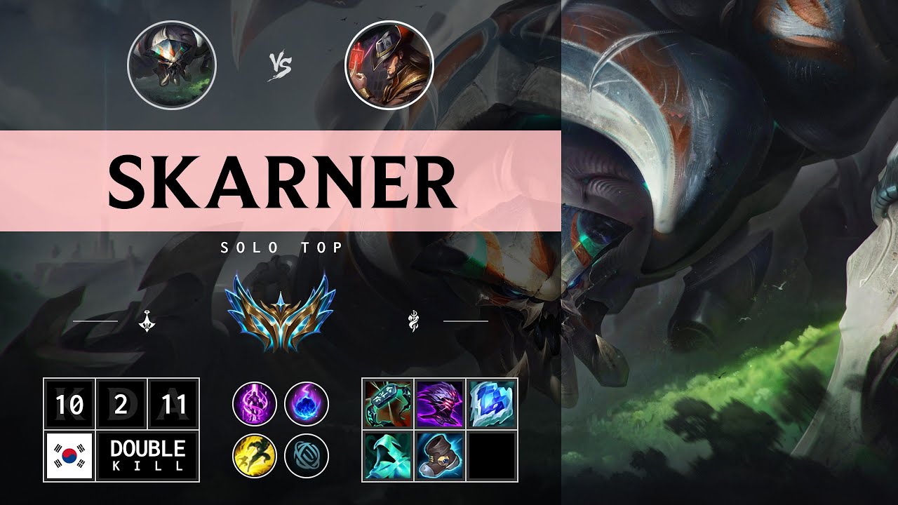 Skarner Top vs Twisted Fate - KR Challenger Patch 14.12 - YouTube