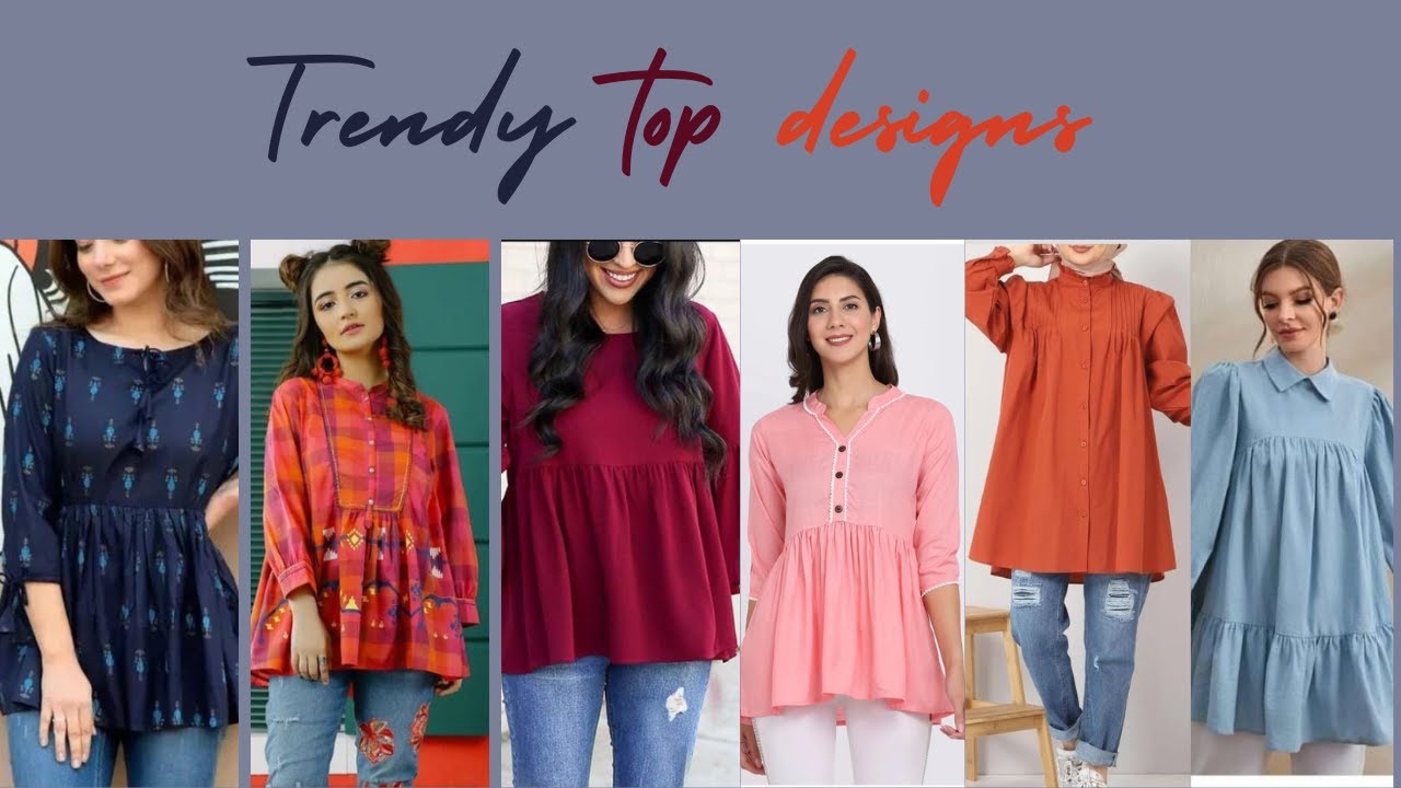 tops design for girls | trendy top designs - YouTube