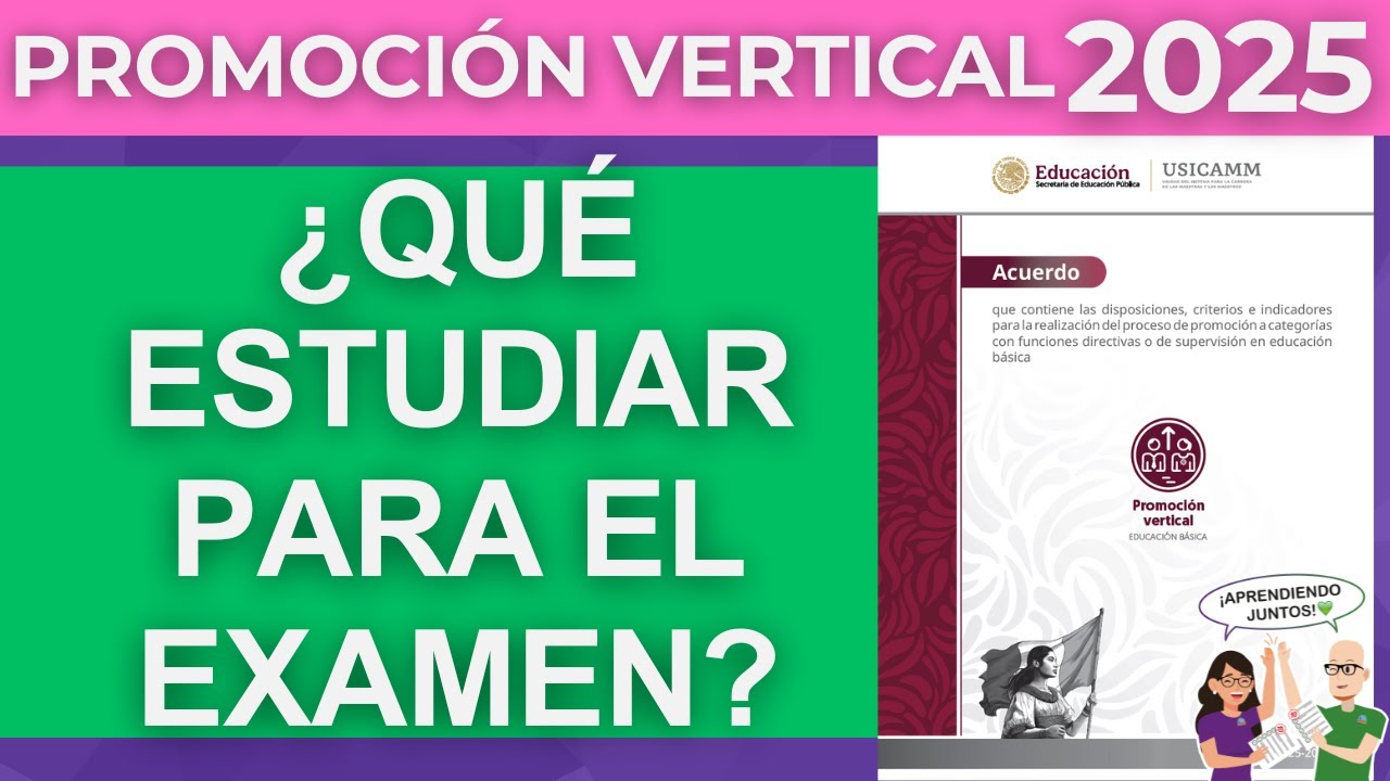 Qué estudiar para el Examen de PROMOCIÓN VERTICAL 2025 USICAMM - YouTube