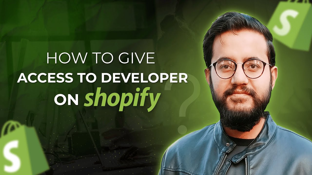 How to Give Developer Access on Shopify (Staff Account Tutorial) - YouTube
