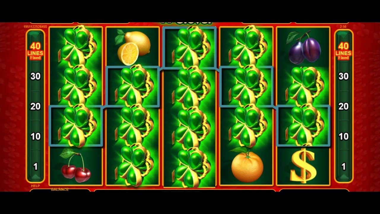 40 MEGA CLOVER + NEW Play'n GO Slots - YouTube