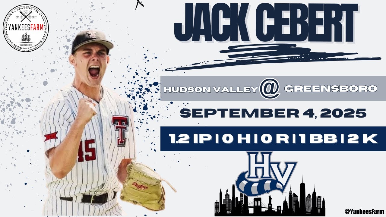 Jack Cebert Vs. Greensboro Grasshoppers 9/4/25 - YouTube