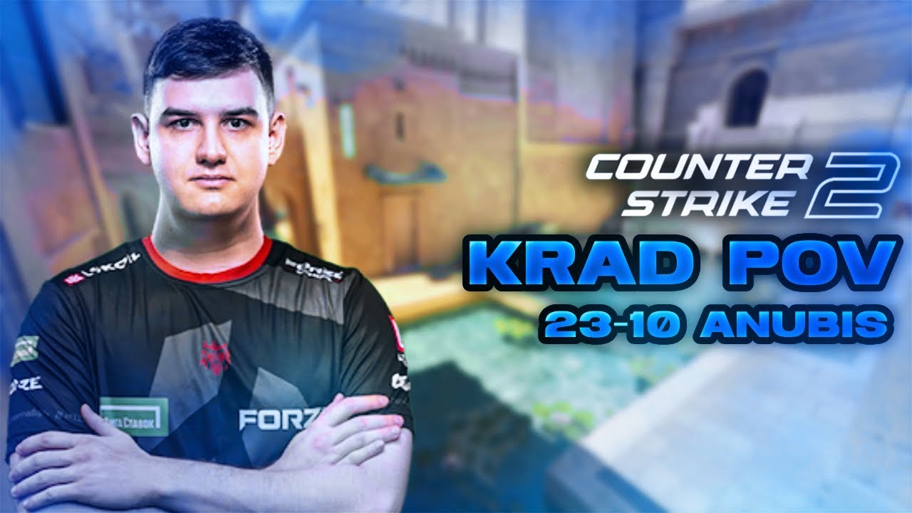 CS2 POV Krad Anubis (23-10) vs Apeks | ESL Challenger League Season 46 Europe - YouTube