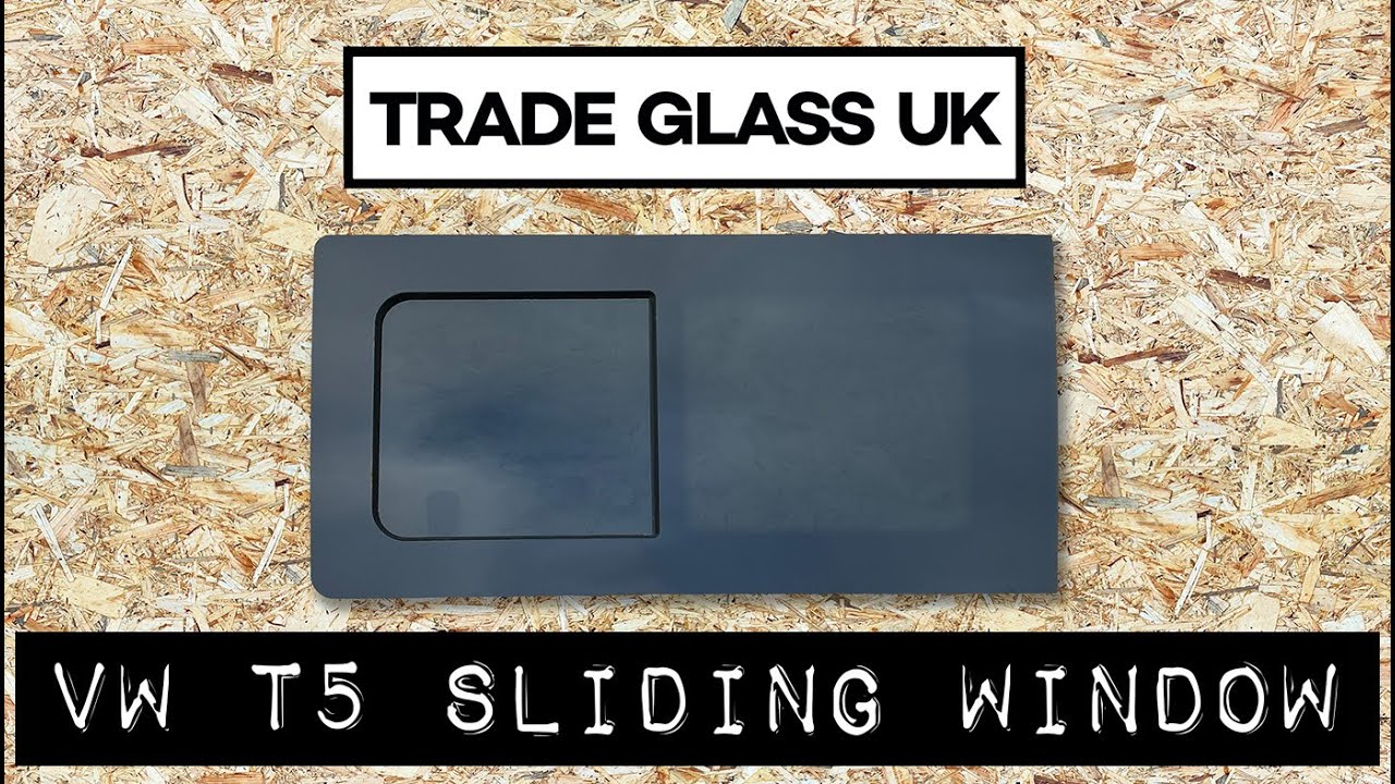 Trade Glass Uk VW T5 Sliding Windows - YouTube