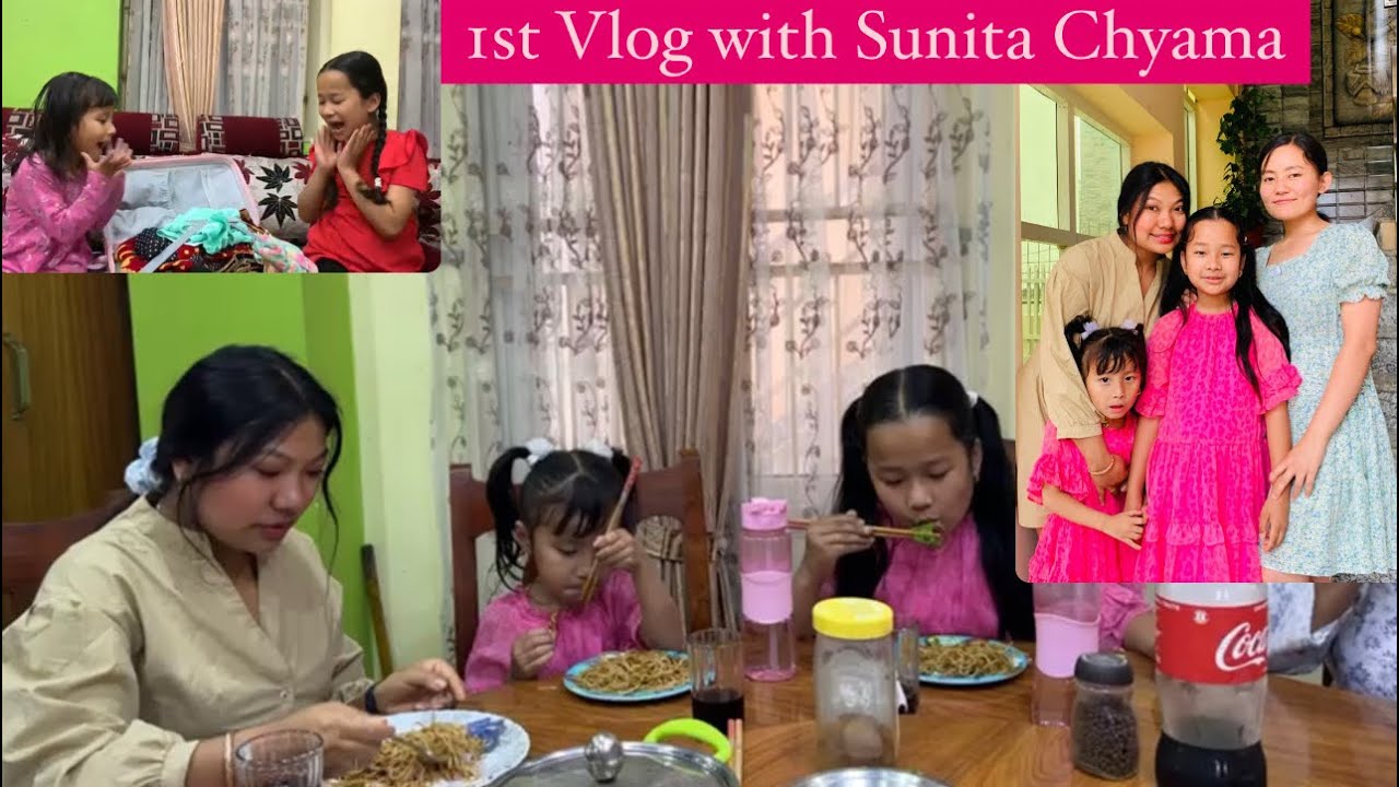 1st Vlog With Sunita Chyama | Gift Unboxing|Our Small Garden|Missing My Aama@SrijanaNingleku ...