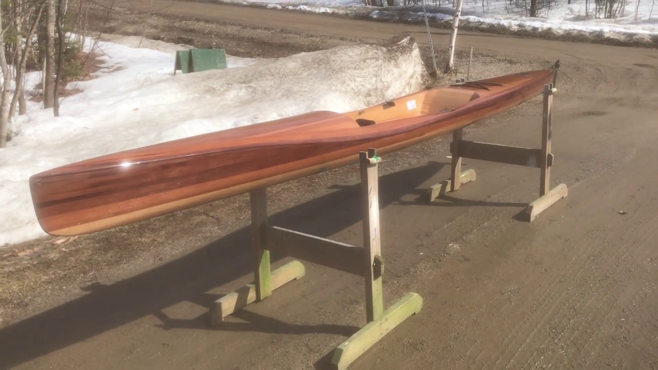 Walkthrough of the “Spray” wooden surf ski - YouTube