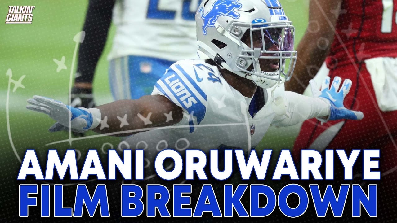 Giants CB Amani Oruwariye Film Breakdown - YouTube