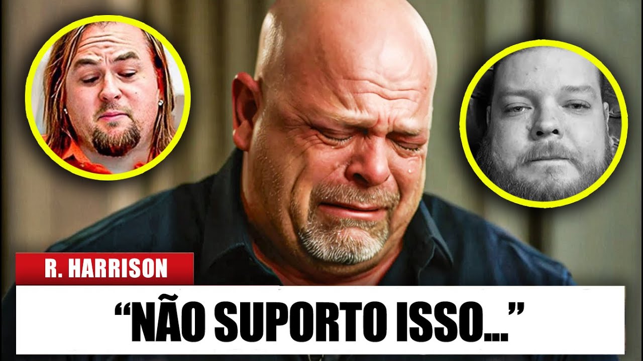 Rick Harrison chora após a morte de Adam e a condenação de Chumlee à ...