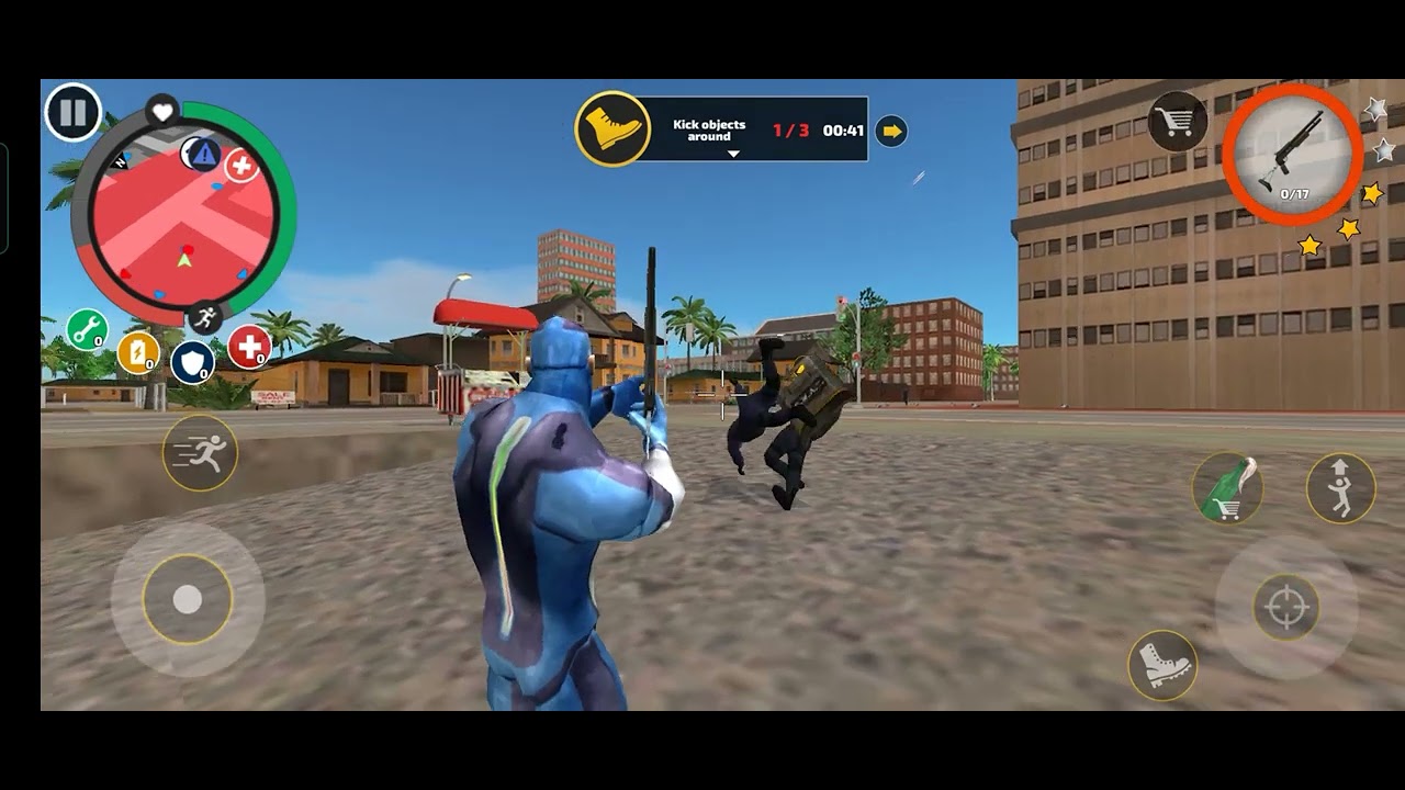 Rope Hero vice city enjoy - YouTube