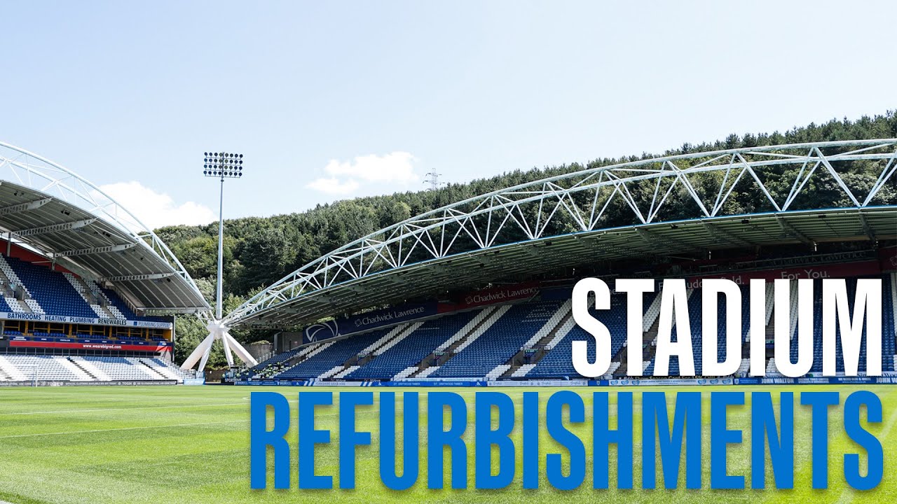 Summer Stadium Refurbishments at the John Smith's Stadium - YouTube
