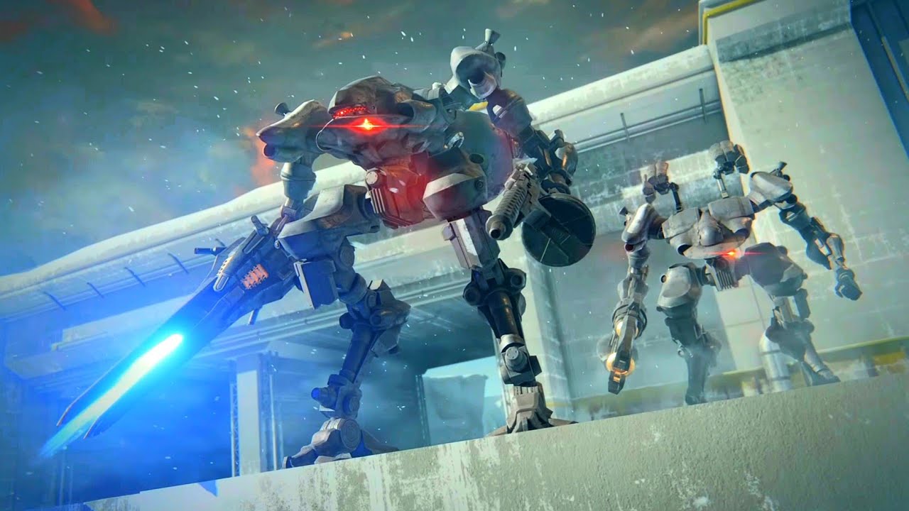 Armored Core 6 (VI) 2nd Lieutenant & Sergeant 1st Cls Boss Fight EASY ...