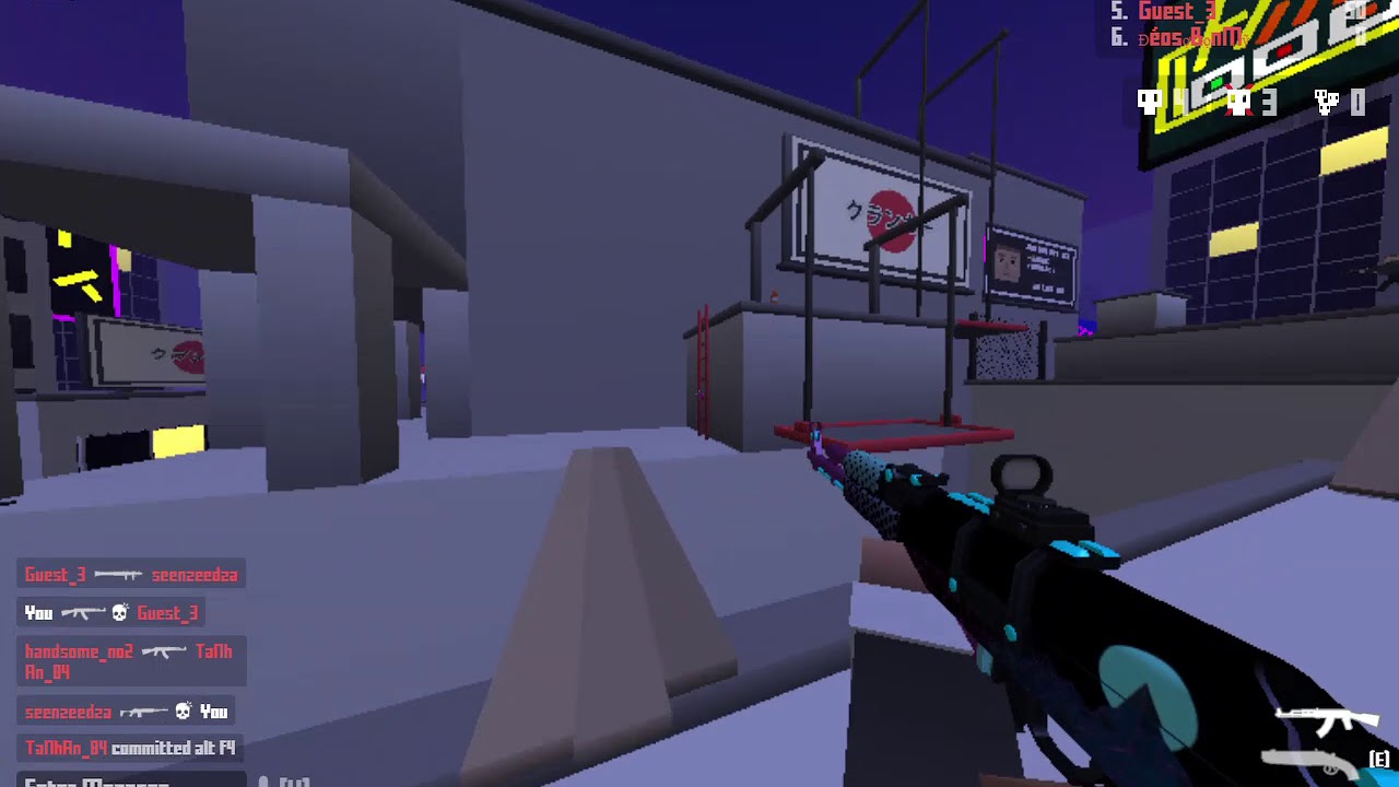 Playing krunker.io with a crappy pc - YouTube