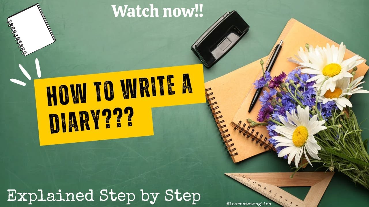 What is diary entry basic in English grammar series I Diary Entry ...