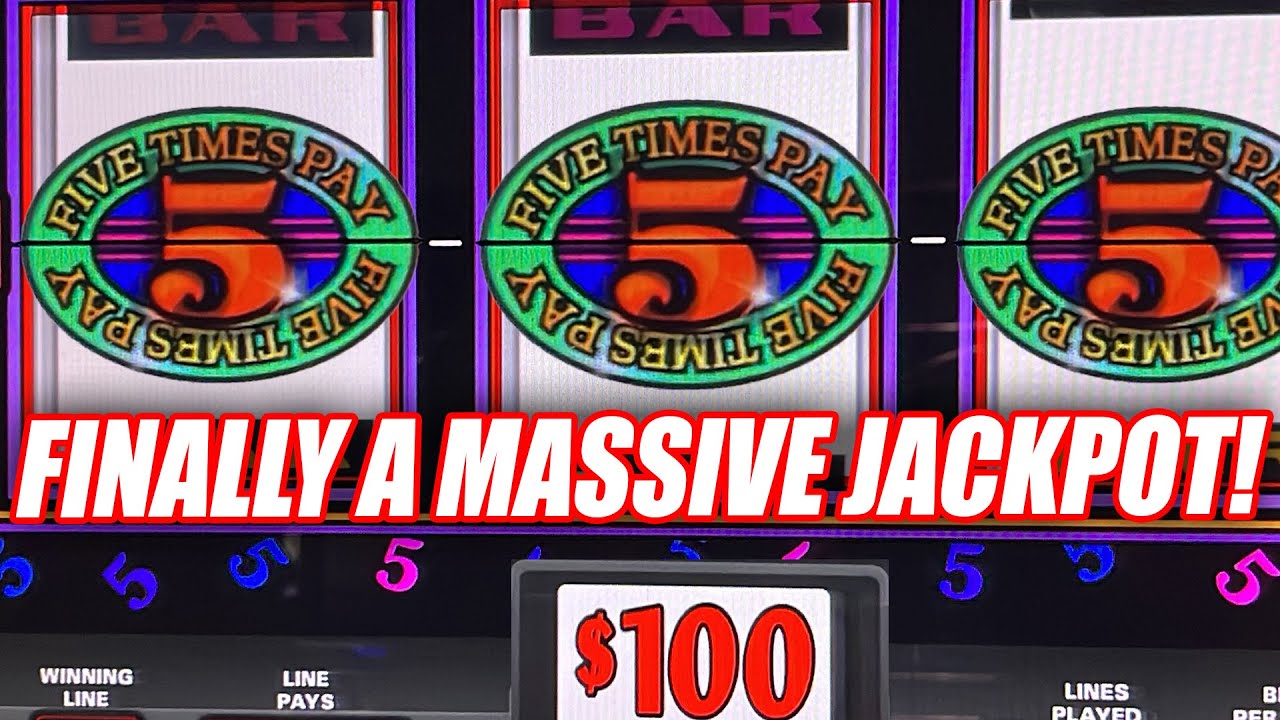 EPIC PLAY ON 5X PAY HIGH LIMIT ★ INSANE SLOT MACHINE MACHINE PLAY $300 ...