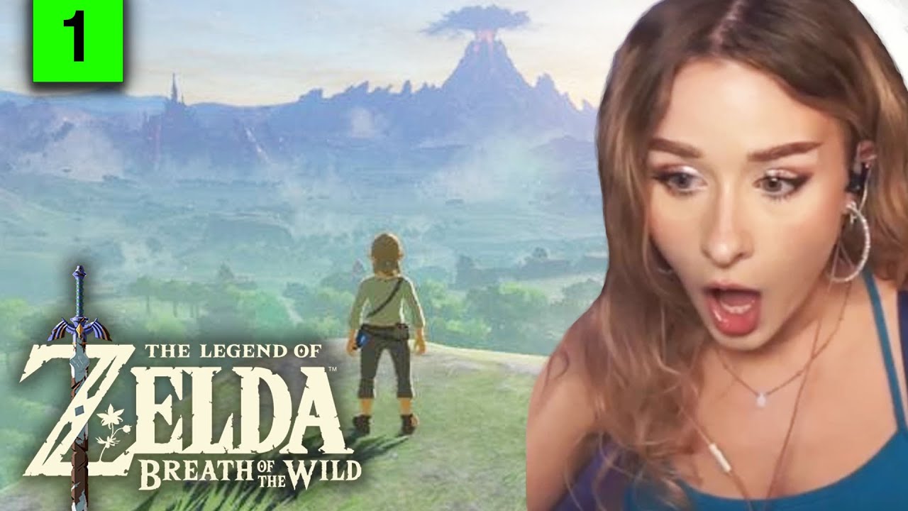First time EVER Playing The Legend of Zelda: Breath of the Wild! - YouTube