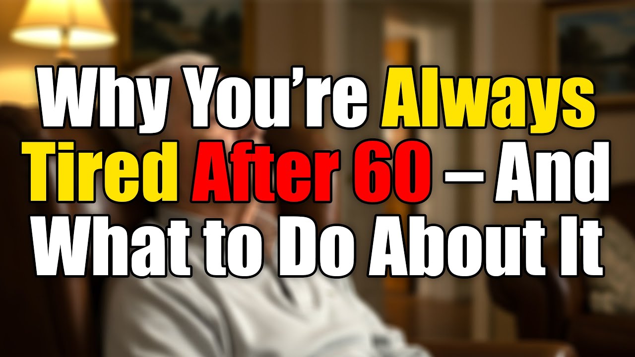 SENIOR Why You’re Always Tired After 60 – And What to Do About It ...